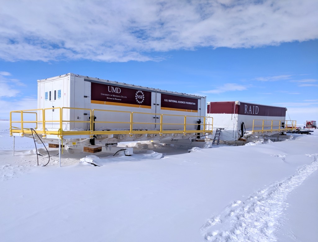 PREPARING FOR TRAVERSE - Rapid Access Ice Drill